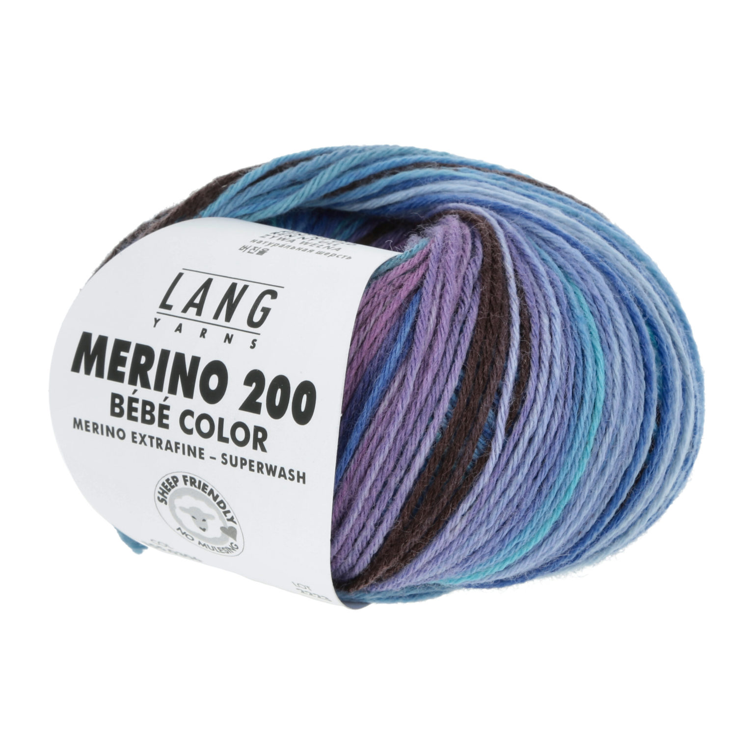 Merino 200 Bebe Color von Lang Yarns • Lana Versum