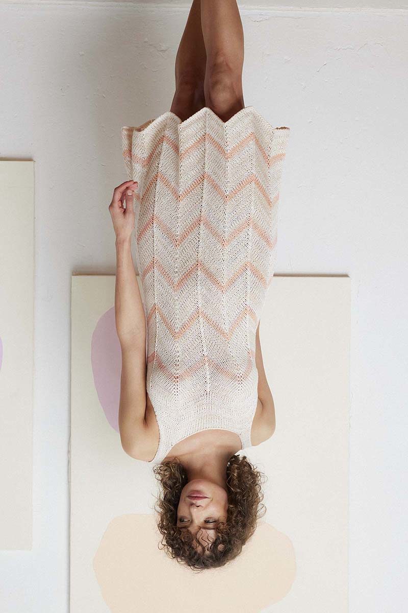 Strickset Kleid aus Belle von Lang Yarns